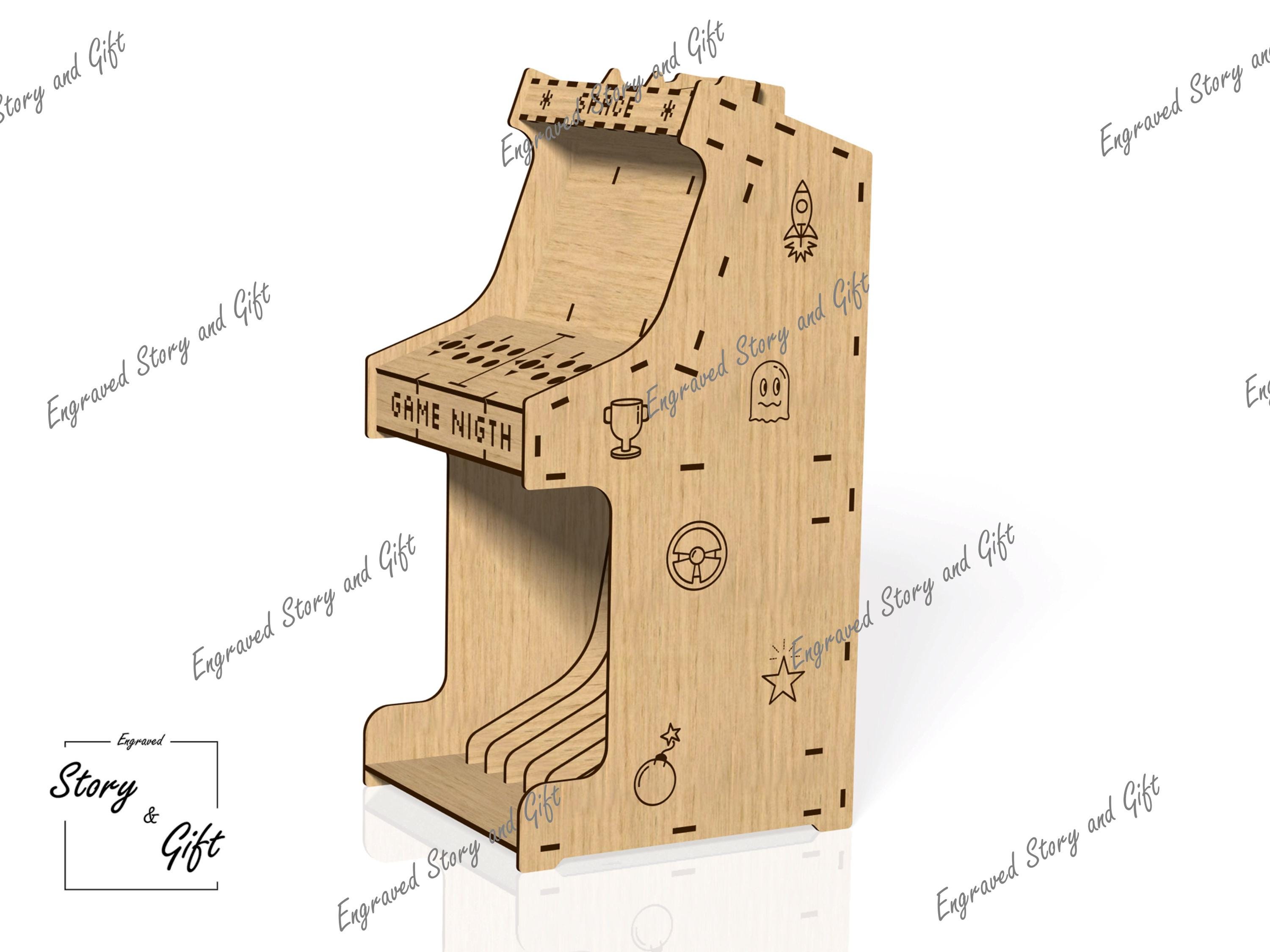 Arcade Game Console Stand - Laser Cut Files (digital Download) - Etsy