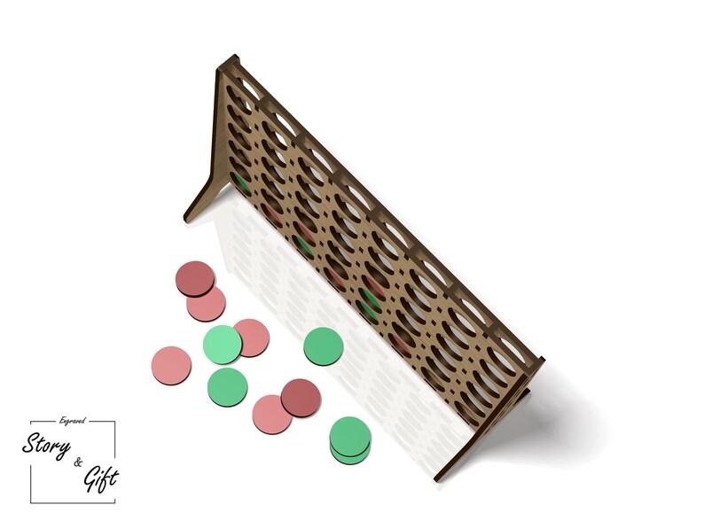 Connect Four Game Laser Cut Files Digital File DXF SVG - Etsy UK