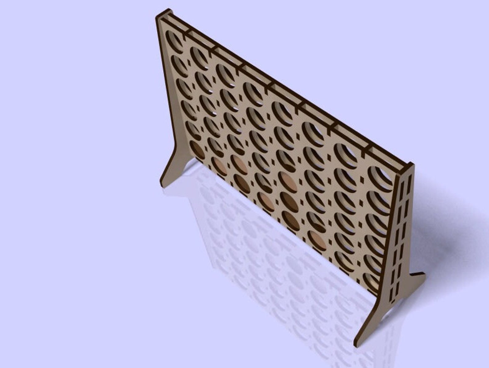 Connect Four Game Laser Cut Files digital file DXF SVG | Etsy