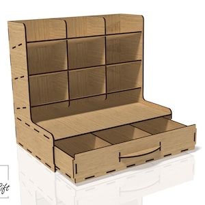 Organizer Laser Cut, Rack Laser Cut Digital File - DXF - SVG - CDR - Etsy