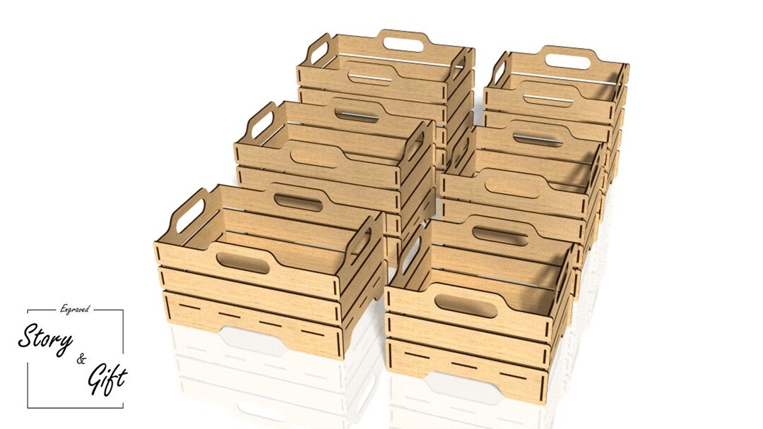 Storage Box, Plywood Rack - Laser Cut Files (digital Download) - Etsy