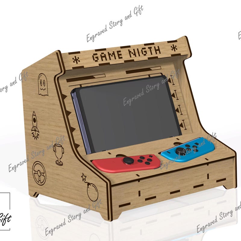 Switch Game Holder Arcade - Etsy