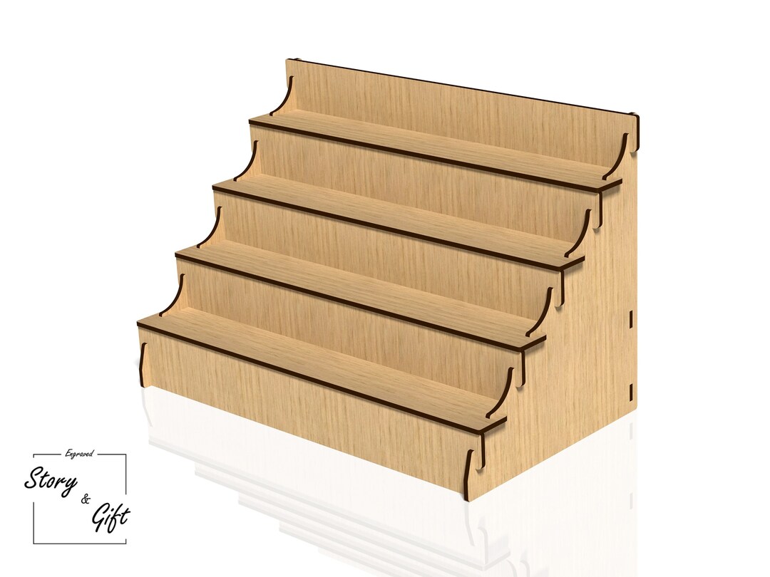 Card Holder - Display Stand - Stander - Laser Cut File - DXF, SVG, CDR ...