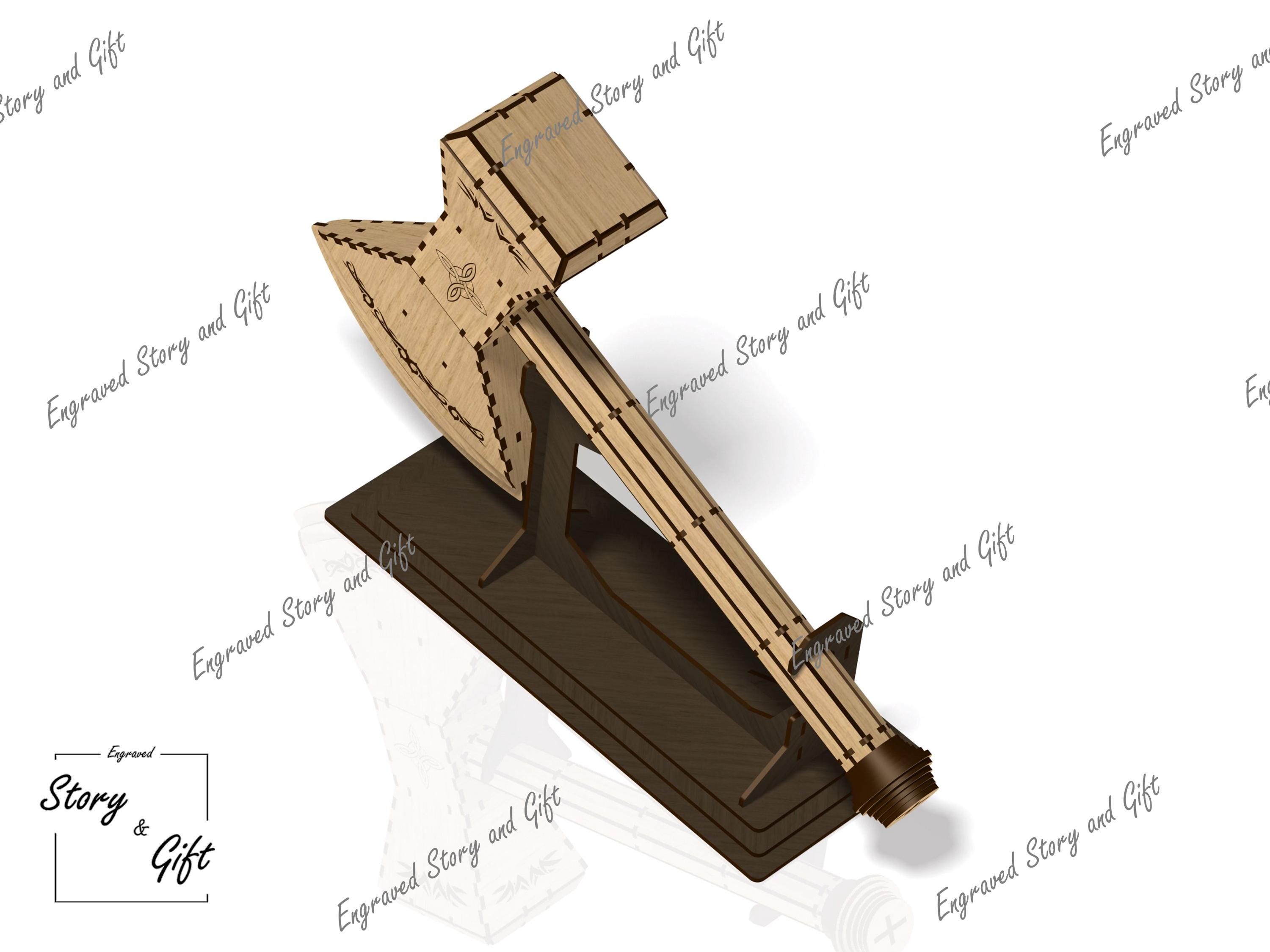 Warrior Axe – Superhero Toy - Laser Cut Files (digital Download) - Etsy