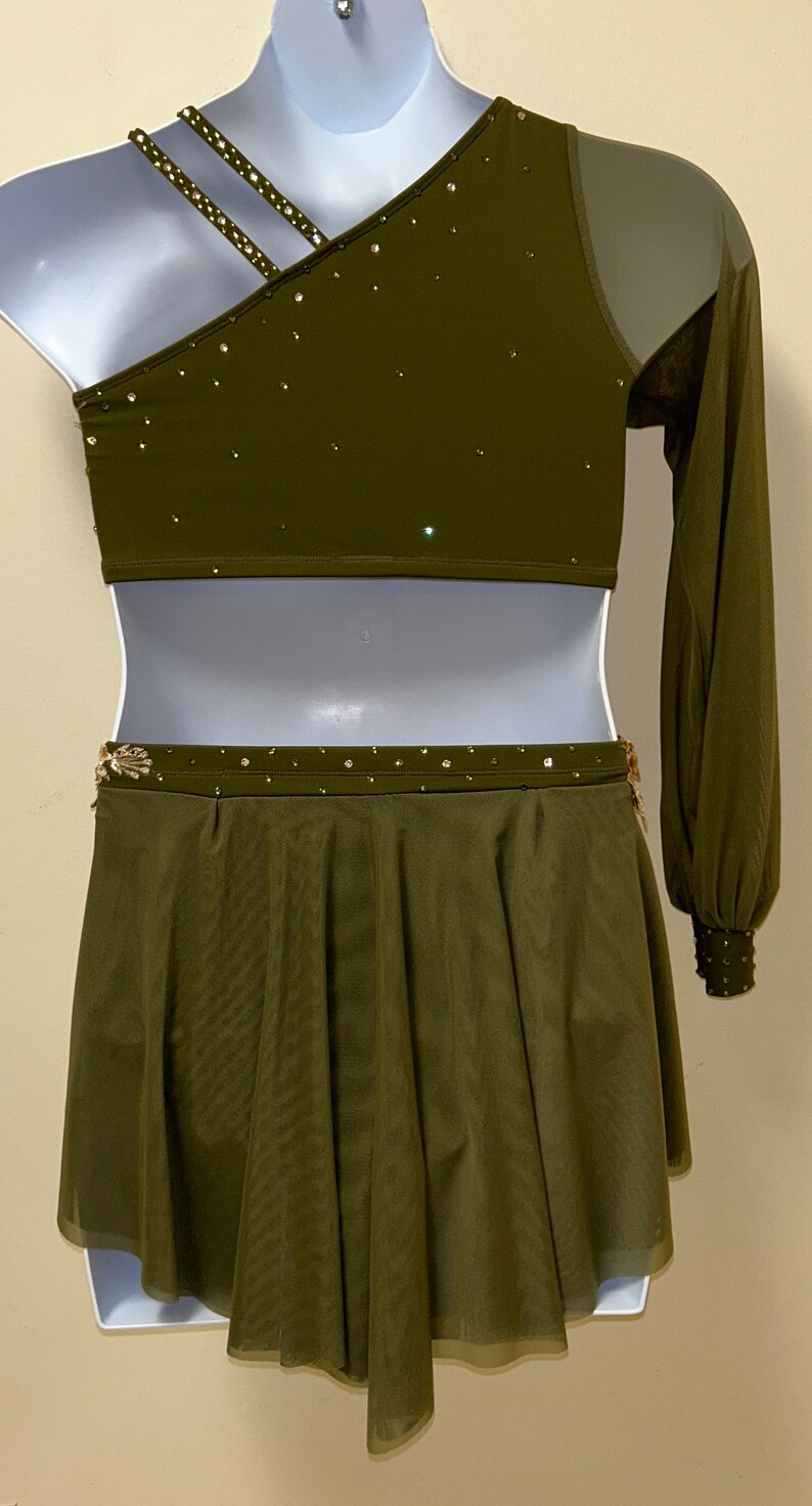 Dance Costume Adult Medium Etsy