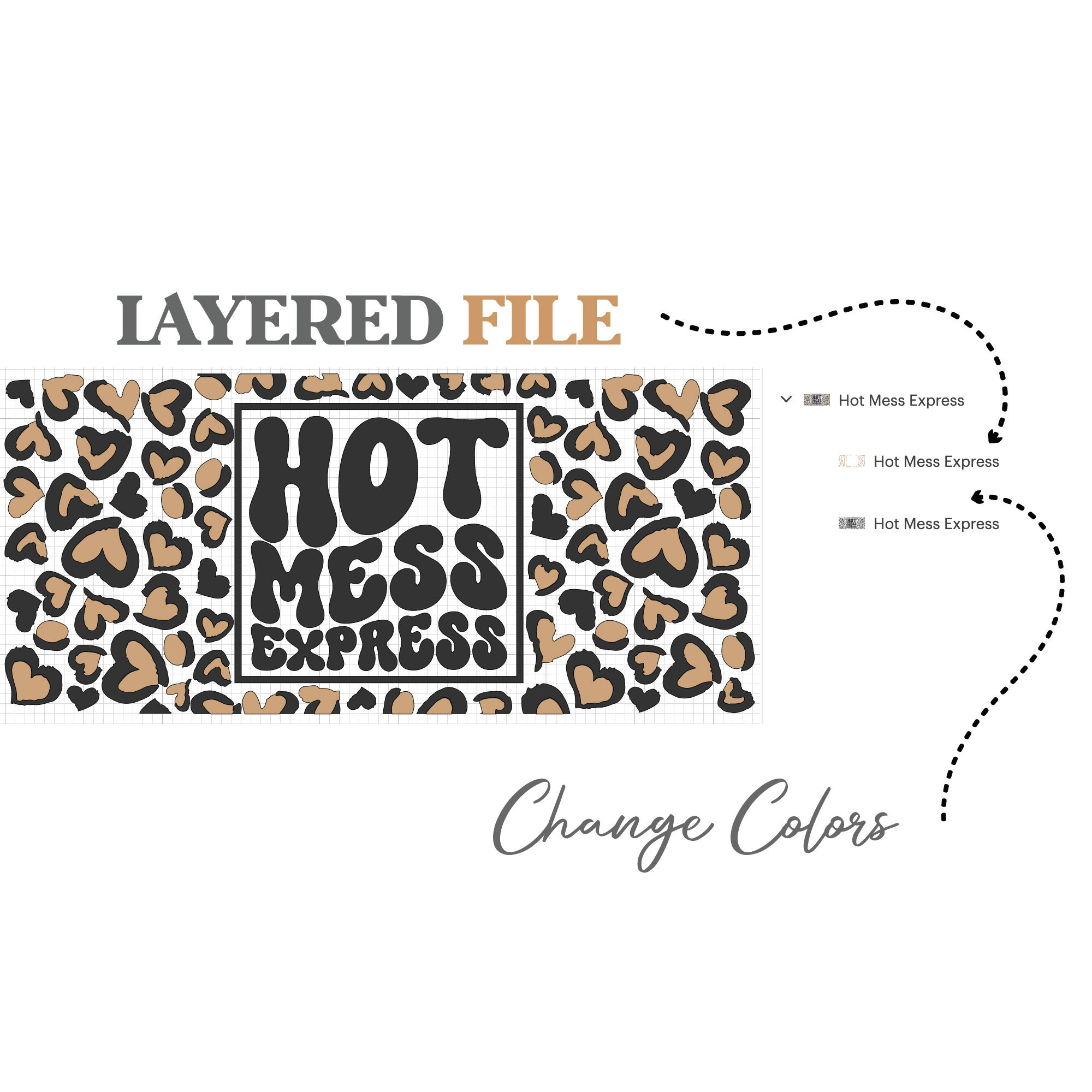 Hot Mess Express Svg 16 Oz Libbey Glass Svg Hot Mess Mom - Etsy