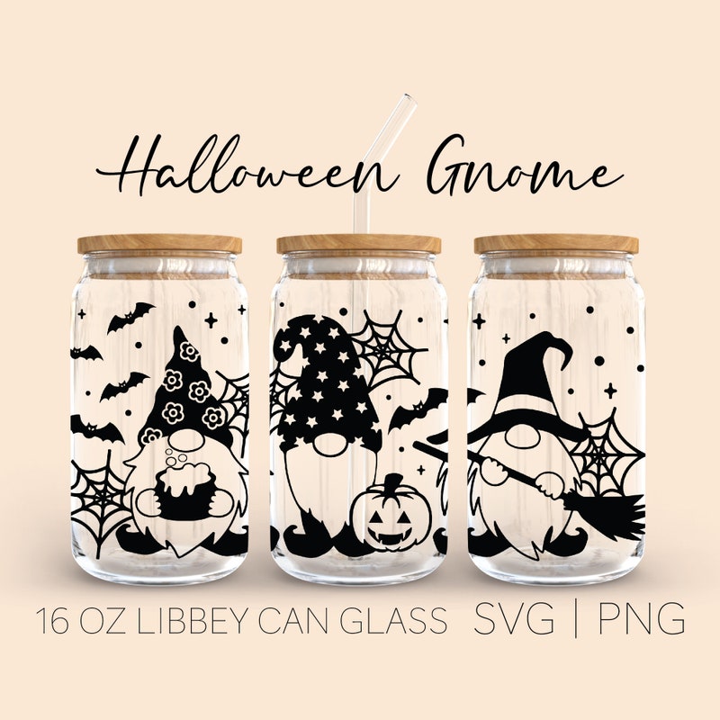 Halloween Gnome Svg - Etsy