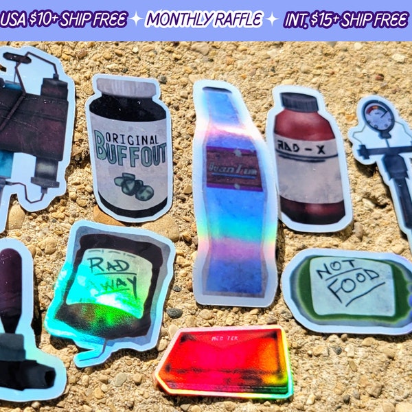Fallout Sticker Pack - Etsy
