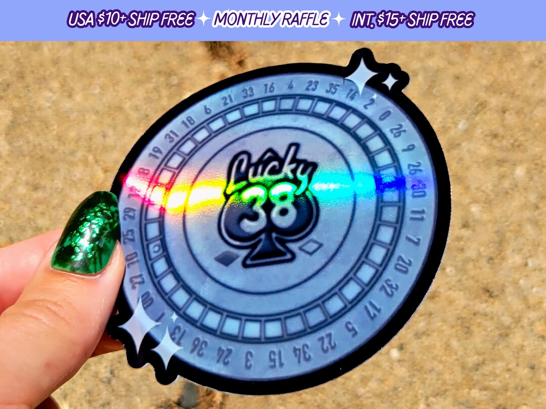 Fallout Platinum Chip Handmade Holographic Vinyl Sticker - Etsy