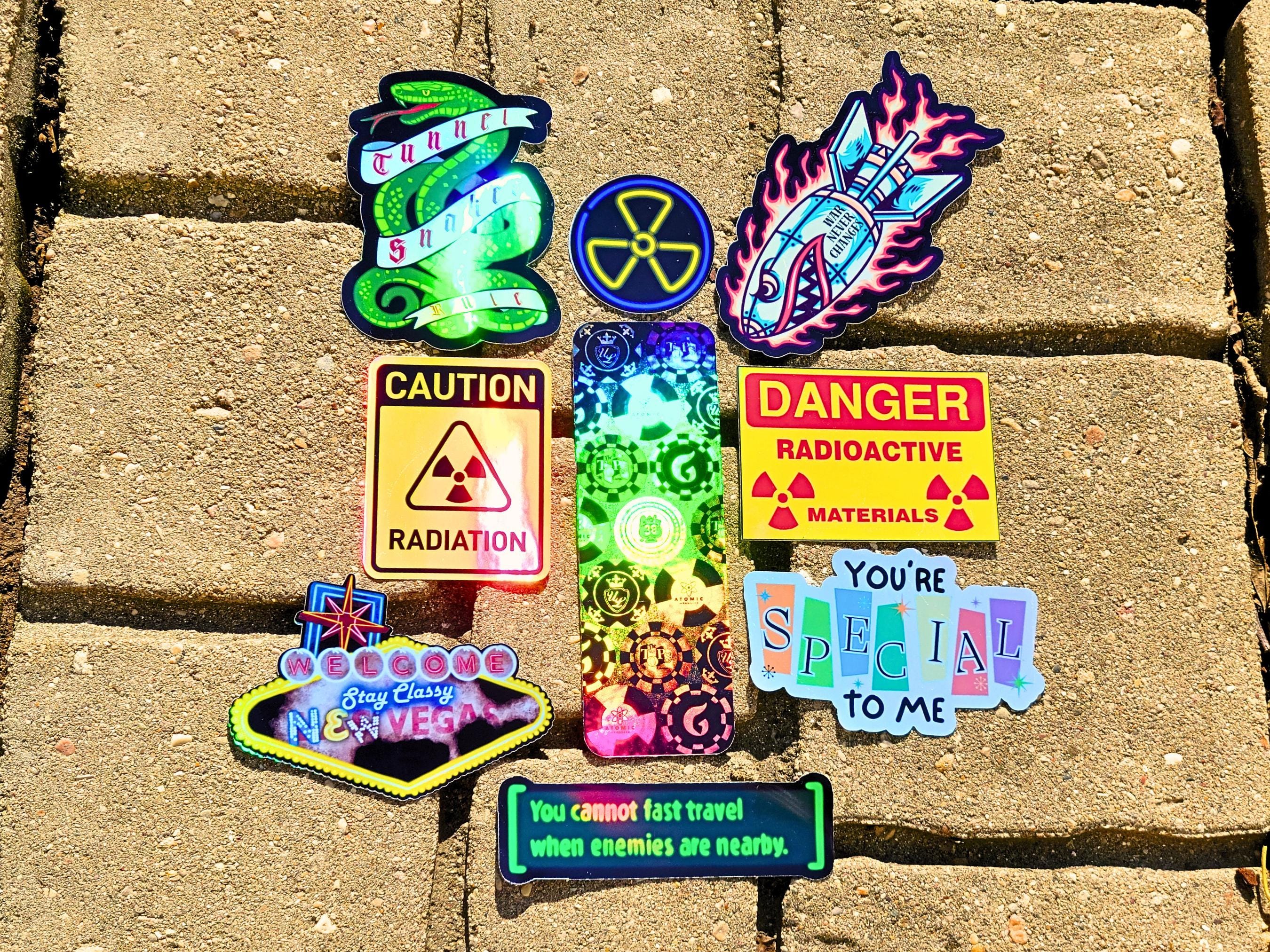 Fallout You're SPECIAL to Me Handmade Holographic Vinyl Sticker - Etsy