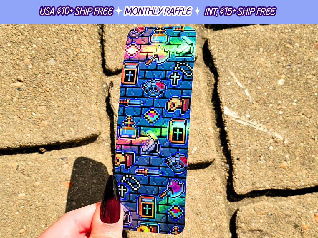 Castlevania Subweapon Bookmark Handmade Sub Weapon Vampire Hunter Thick ...