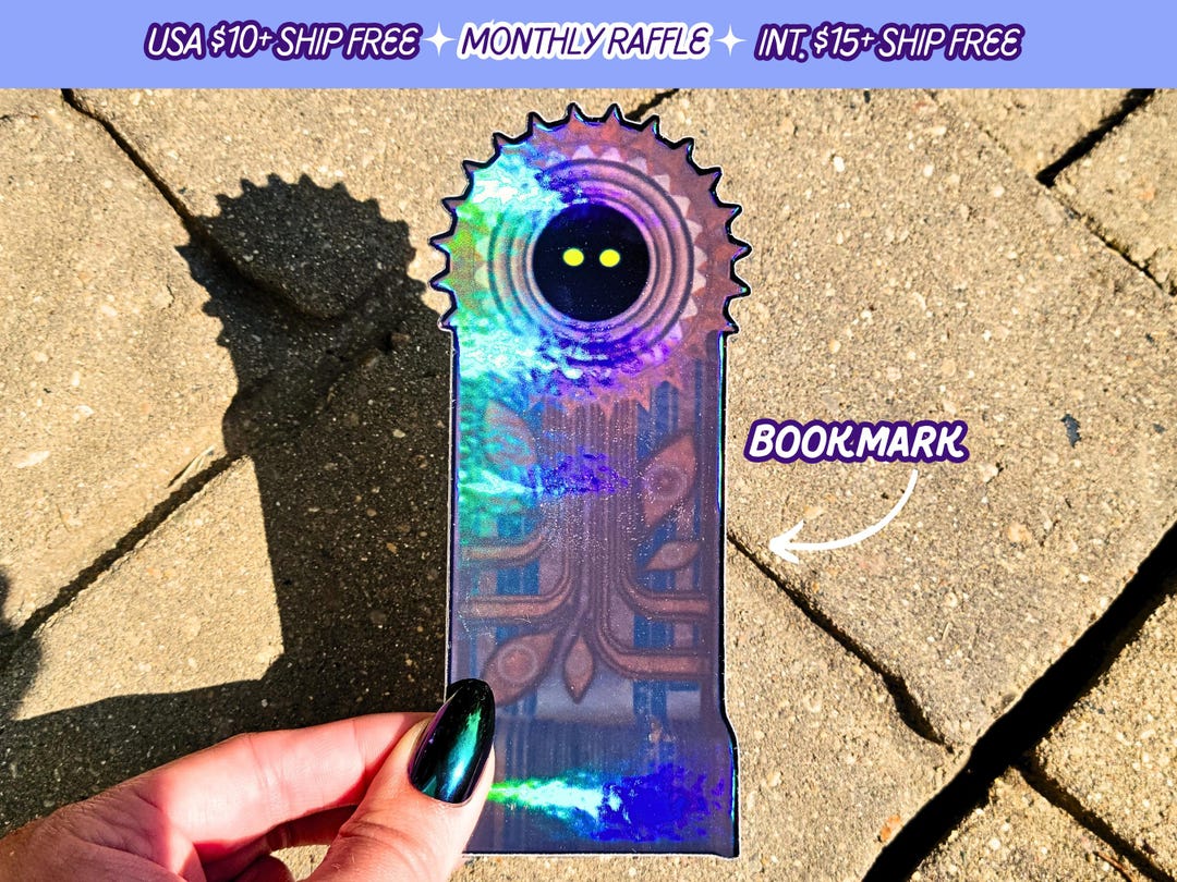 Bioshock Little Sister Vent Holographic Handmade Video Game Bookmarks ...