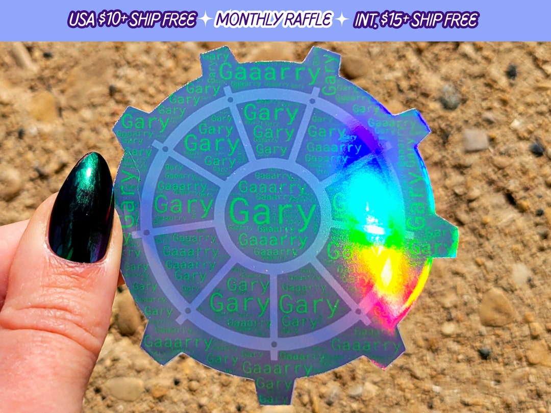 Fallout Gary Vault 108 Handmade Holographic Clone Vault Door Vinyl ...