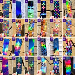 Holographic Bookmark Choose Your Own Bundles Packs Bulk Handmade Thick ...