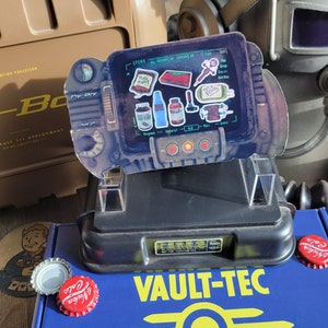 Fallout Pip-boy Handmade Sticker | Waterproof Glossy Sticker, Laptop ...