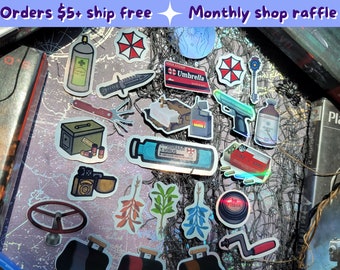 Sticker Resident Evil - Etsy