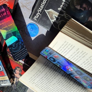 Resident Evil Briefcase Inventory Bookmark Handmade Thick Card Stock - Etsy