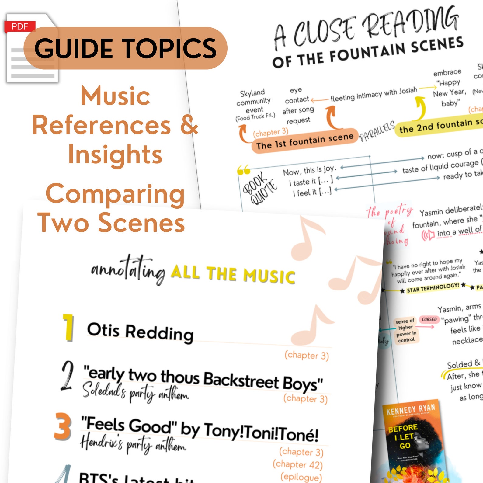 Before I Let Go Annotating Guide | Kennedy Ryan | Annotating ...