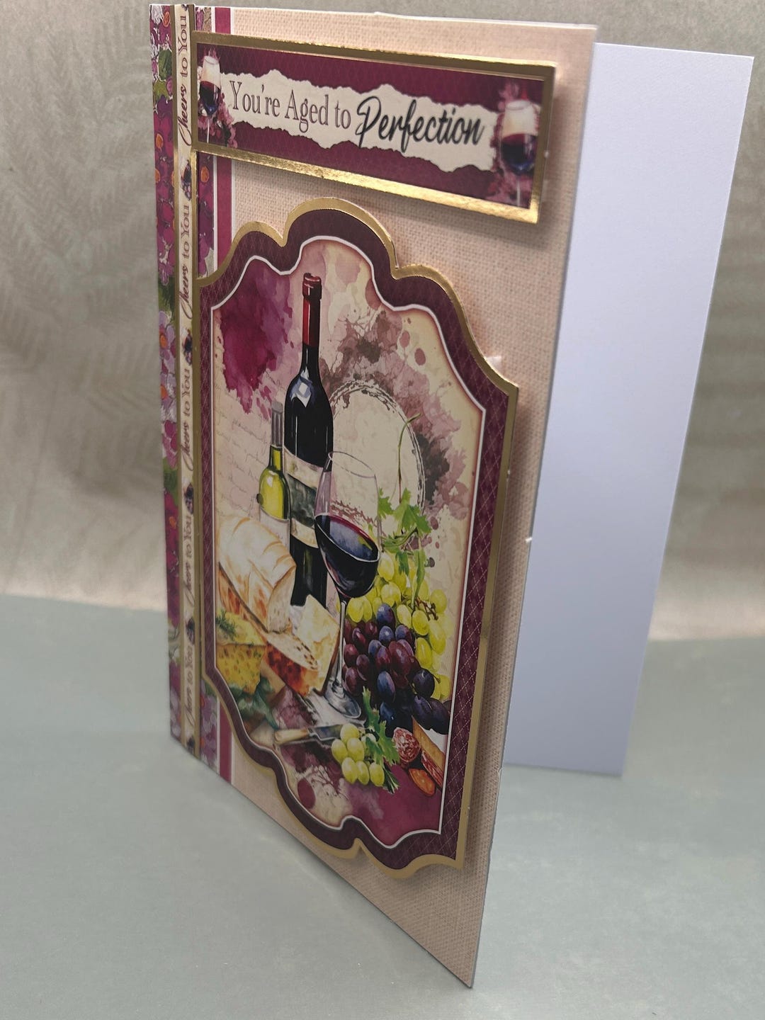 Aged Perfection Card - Etsy