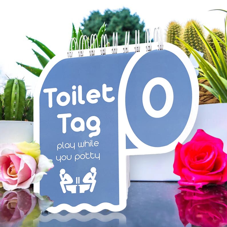 Toilet Tag - Hilarious Game for Couples Who Share the Same Potty ...