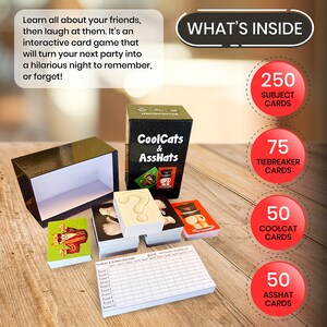 Coolcats & Hats - Hilarious Card Game for Parties - by Infinite Games ...
