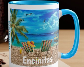Encinitas California Sticker - Etsy