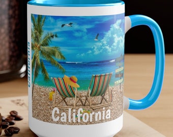 California Coffee Mugs - Etsy