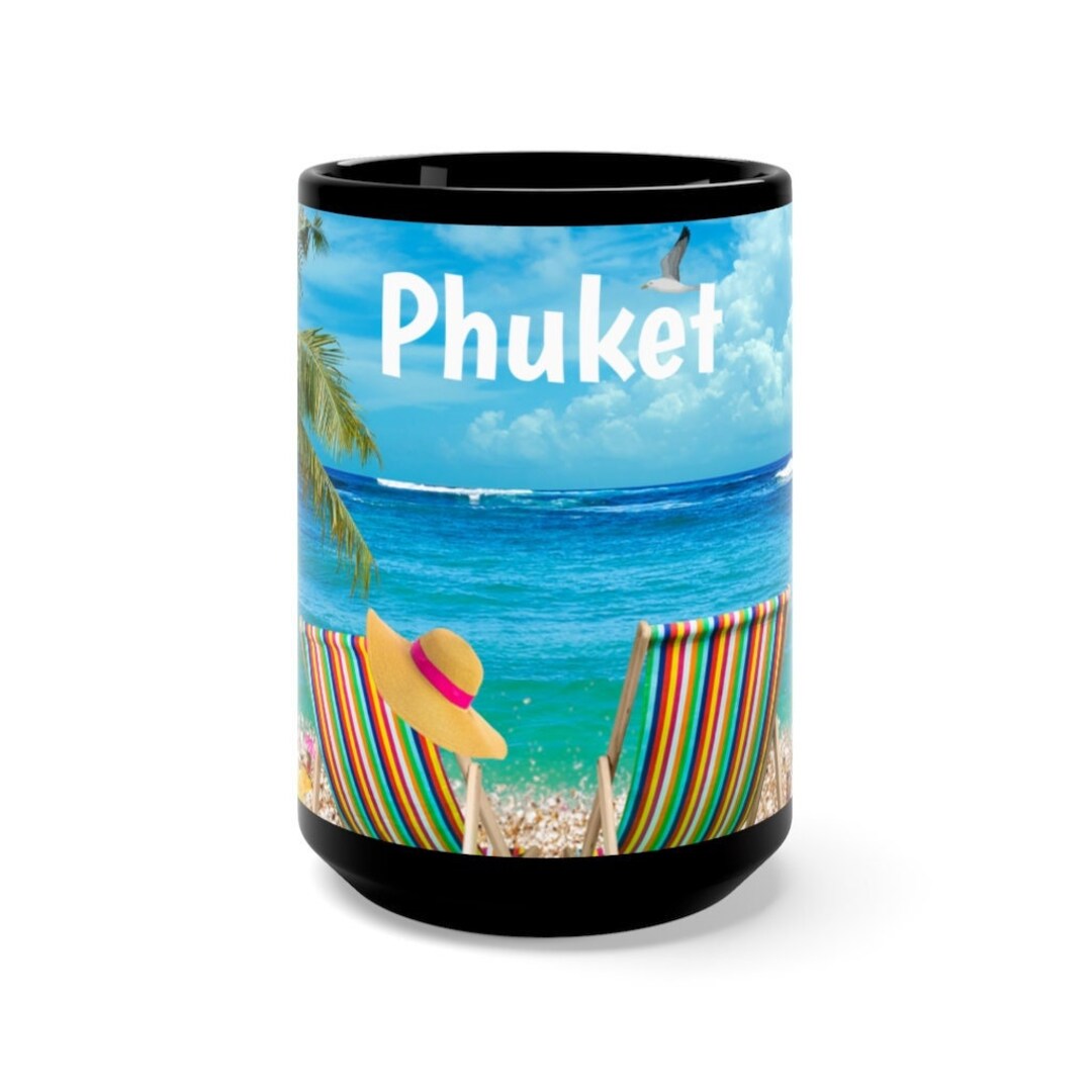 Phuket Coffee Mug, Unique Phuket Souvenir, Phuket Keepsake, Phuket ...