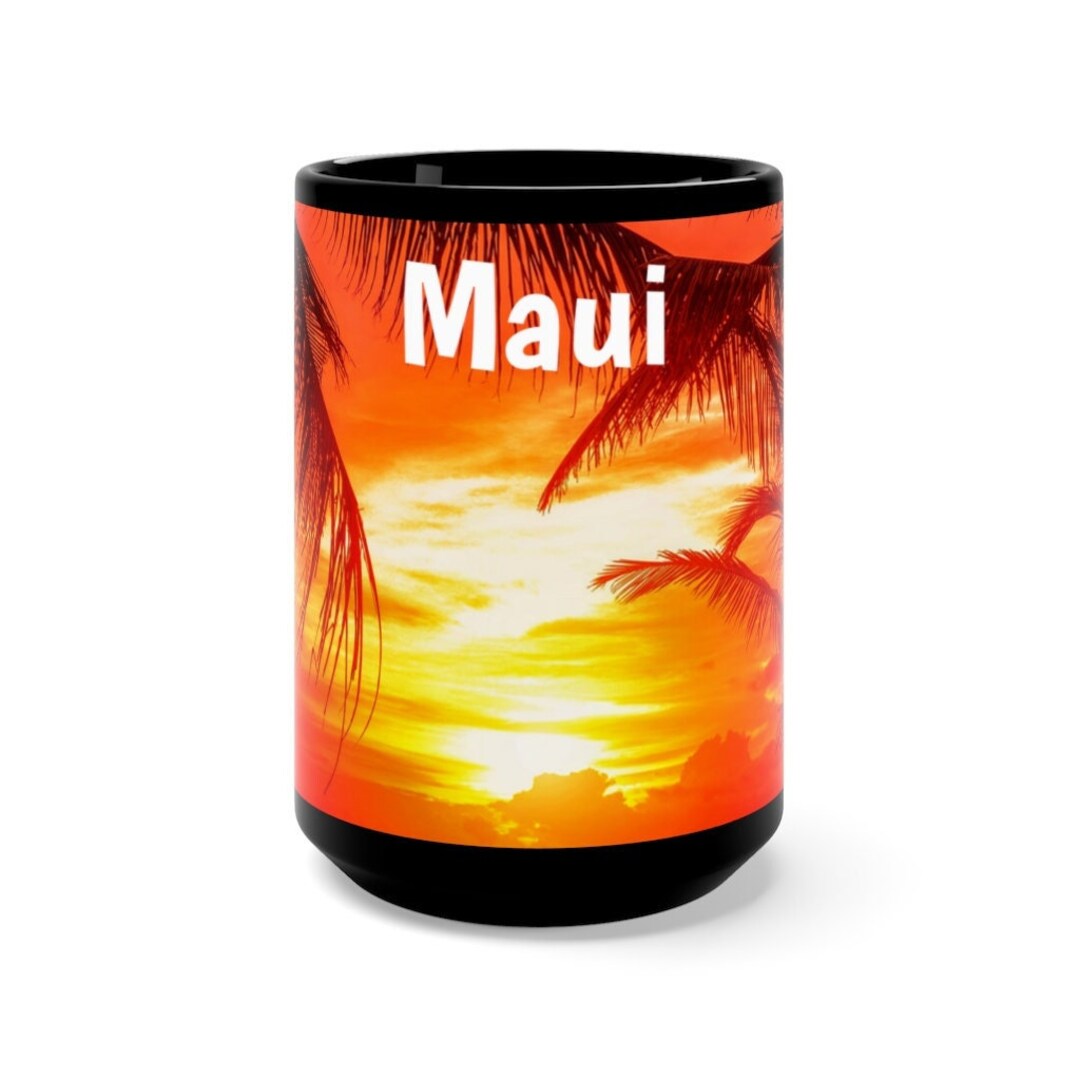 Maui Coffee Cup, Unique Maui Memorabilia, Nice Maui Keepsake, FREE ...