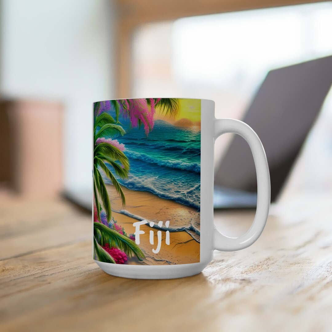 Fiji Coffee Mug, Unique Fiji Memento, Good Fiji Souvenir, Great Fiji ...