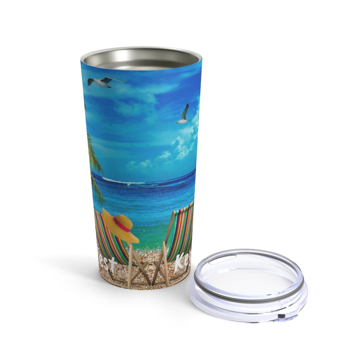 Key West Water Tumbler, Unique Key West Water Bottle, Key West 20oz ...