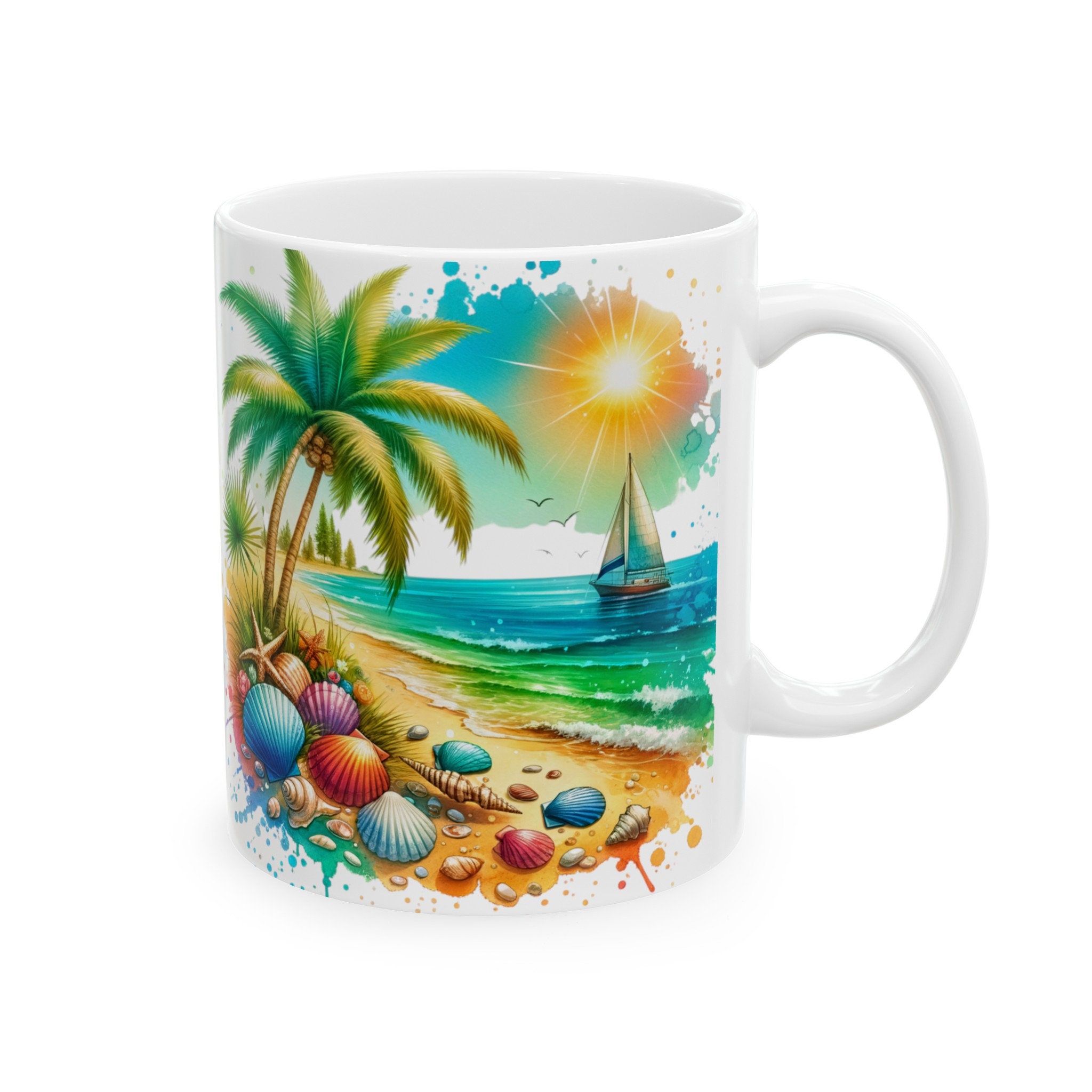 Turks and Caicos Coffee Cup, Turks and Caicos Memory, Great Turks ...