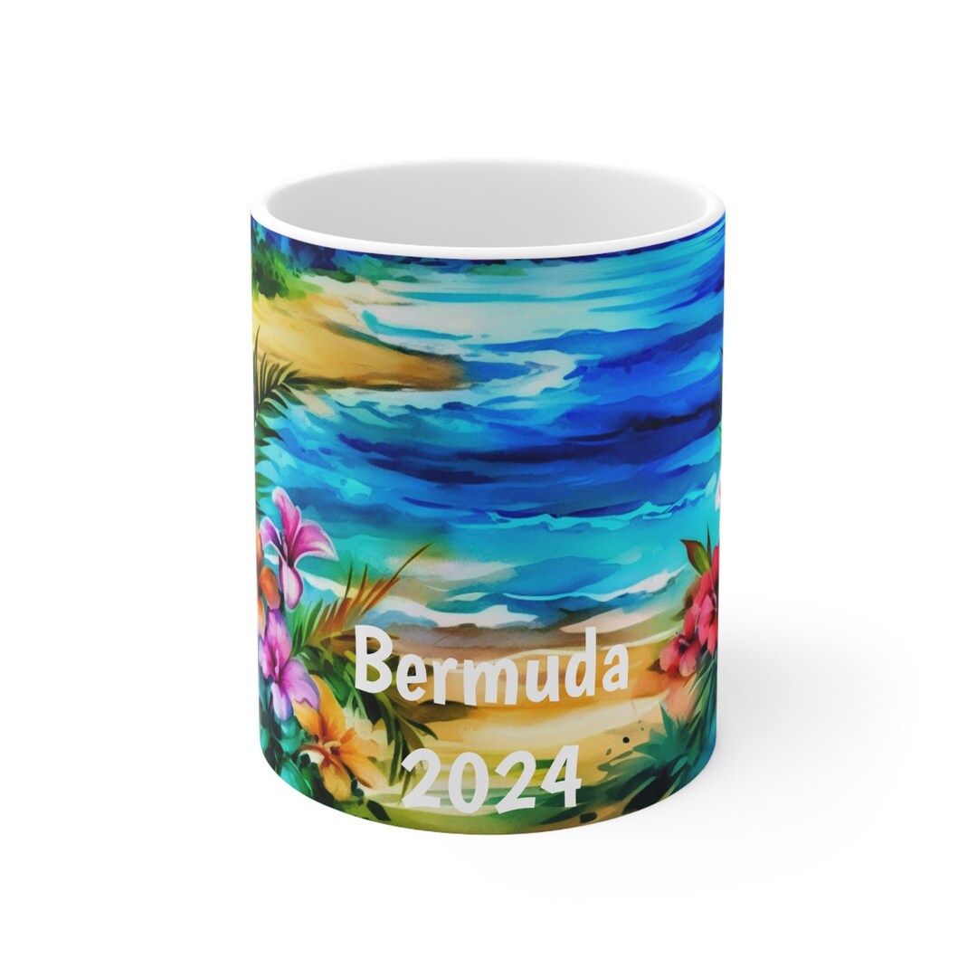 Bermuda PERSONALIZED Coffee Cup, Nice Bermuda 11oz Souvenir, Great ...
