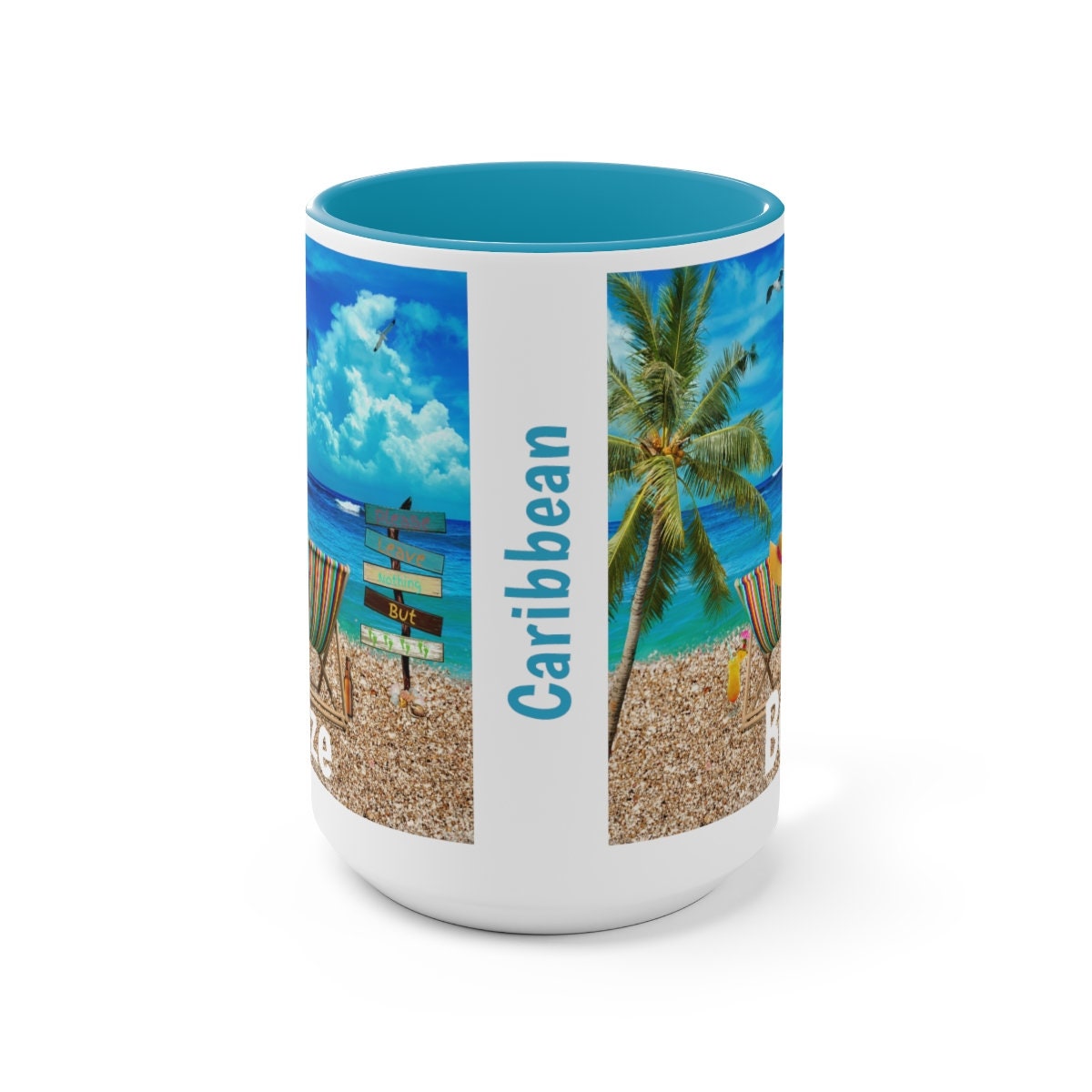 Belize Coffee Cup Unique Belize 5 COLORS Memento FREE - Etsy