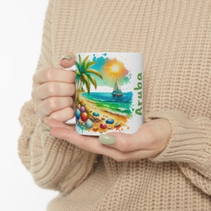 Aruba Coffee Cup, Awesome Aruba 11 Coffee Mug Memory, Great Aruba ...