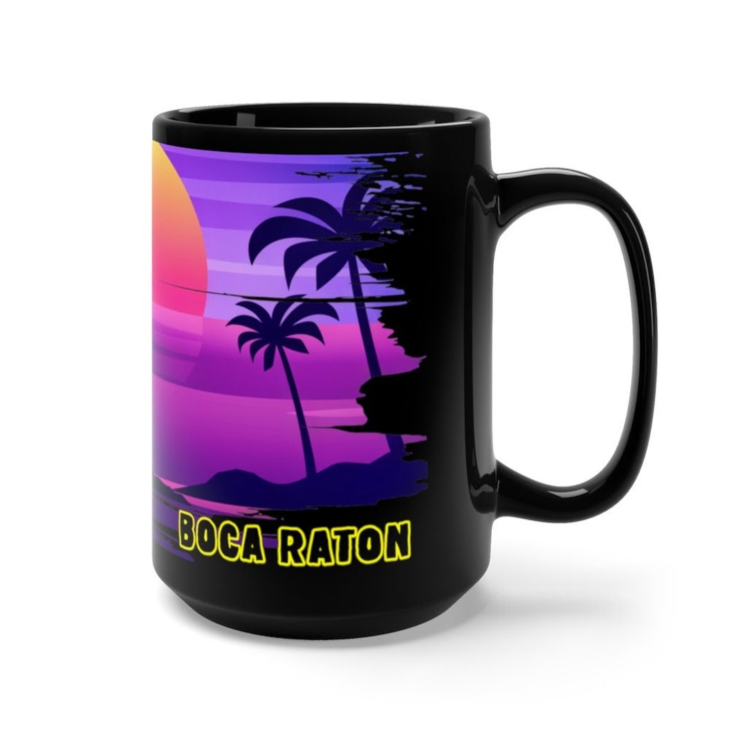 Boca Raton Coffee Cup, Unique Boca Raton Souvenir, Boca Raton Gift ...