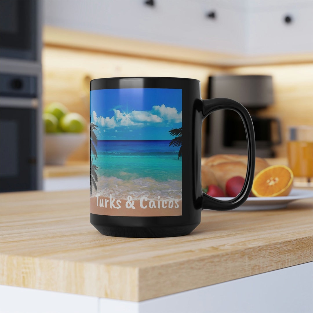 Turks and Caicos Coffee Cup, Unique Turks and Caicos Memorabilia, Turks ...