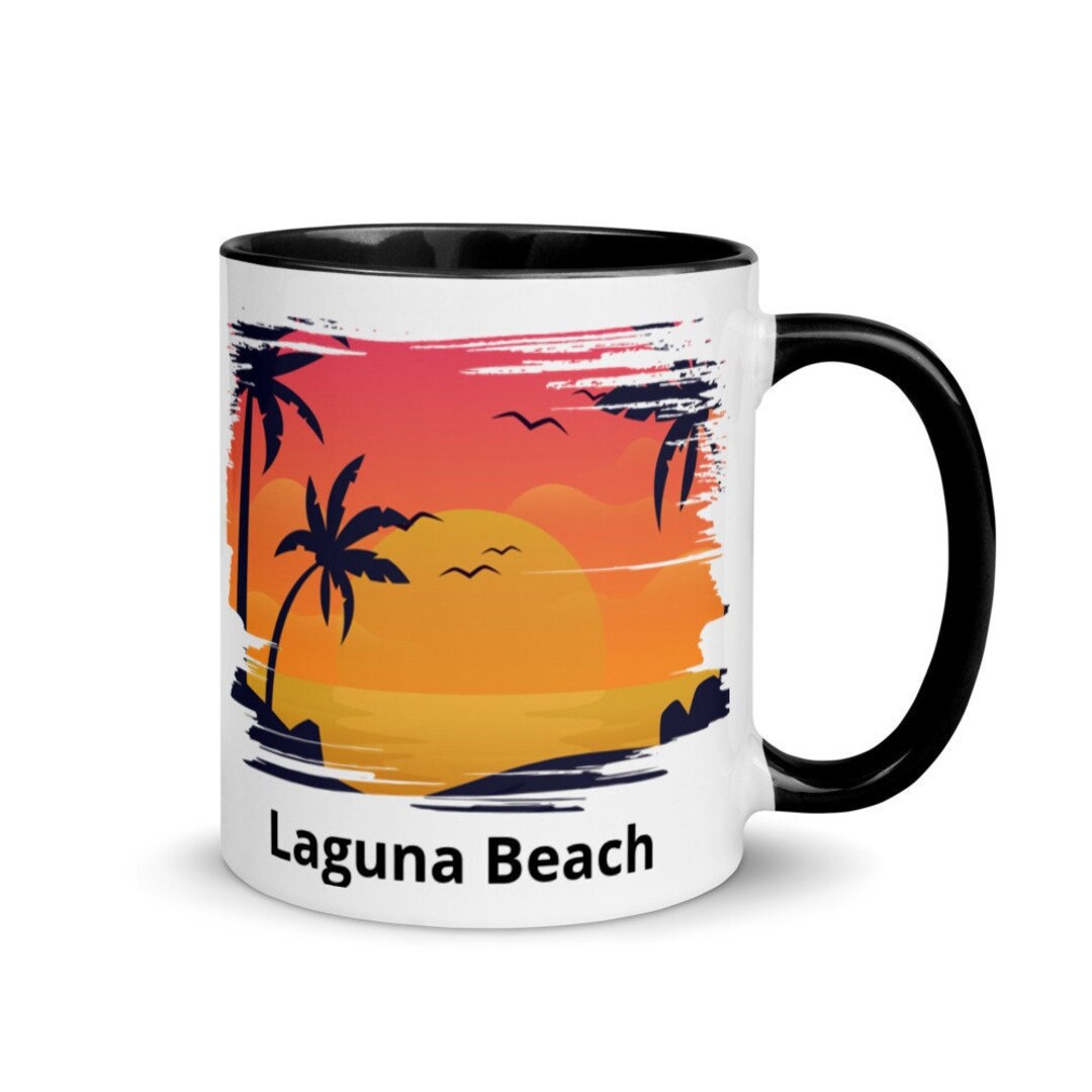 Laguna Beach Coffee Mug, Uniaue Laguna Beach Memorabilia, 6 COLORS ...