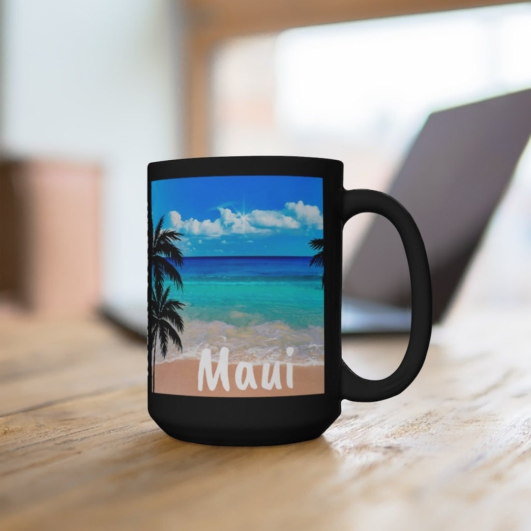 Maui Coffee Cup, Unique Maui Souvenir, Cool Maui Memento, FREE ...