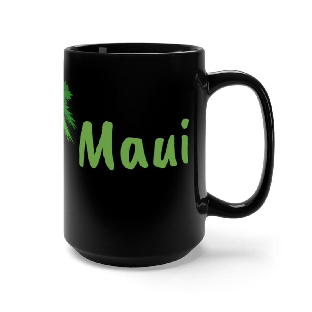 Maui Coffee Cup, Unique Maui Memorabilia, FREE SHIPPING, Maui Gift Idea ...