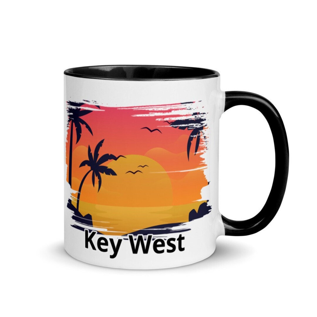 Key West Coffee Cup, Unique Key West Souvenir, Key West Gift, 6 COLORS ...