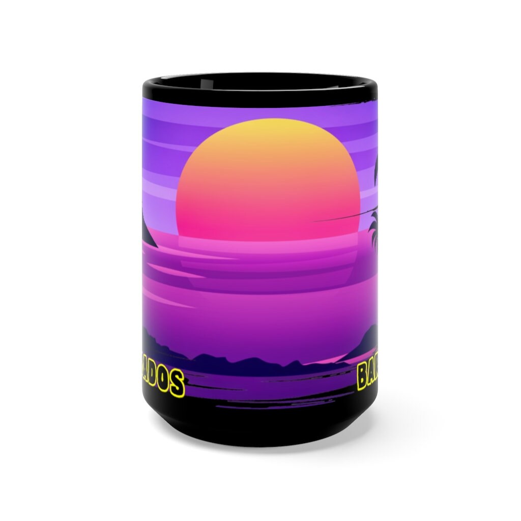 Barbados Coffee Cup, Unique Barbados Souvenir, Barbados Gift, FREE ...