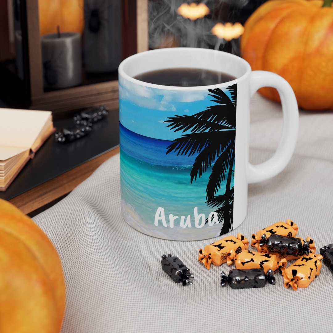 Aruba Custom Coffee Cup, Nice Aruba Souvenir Mug Good Aruba Memory ...