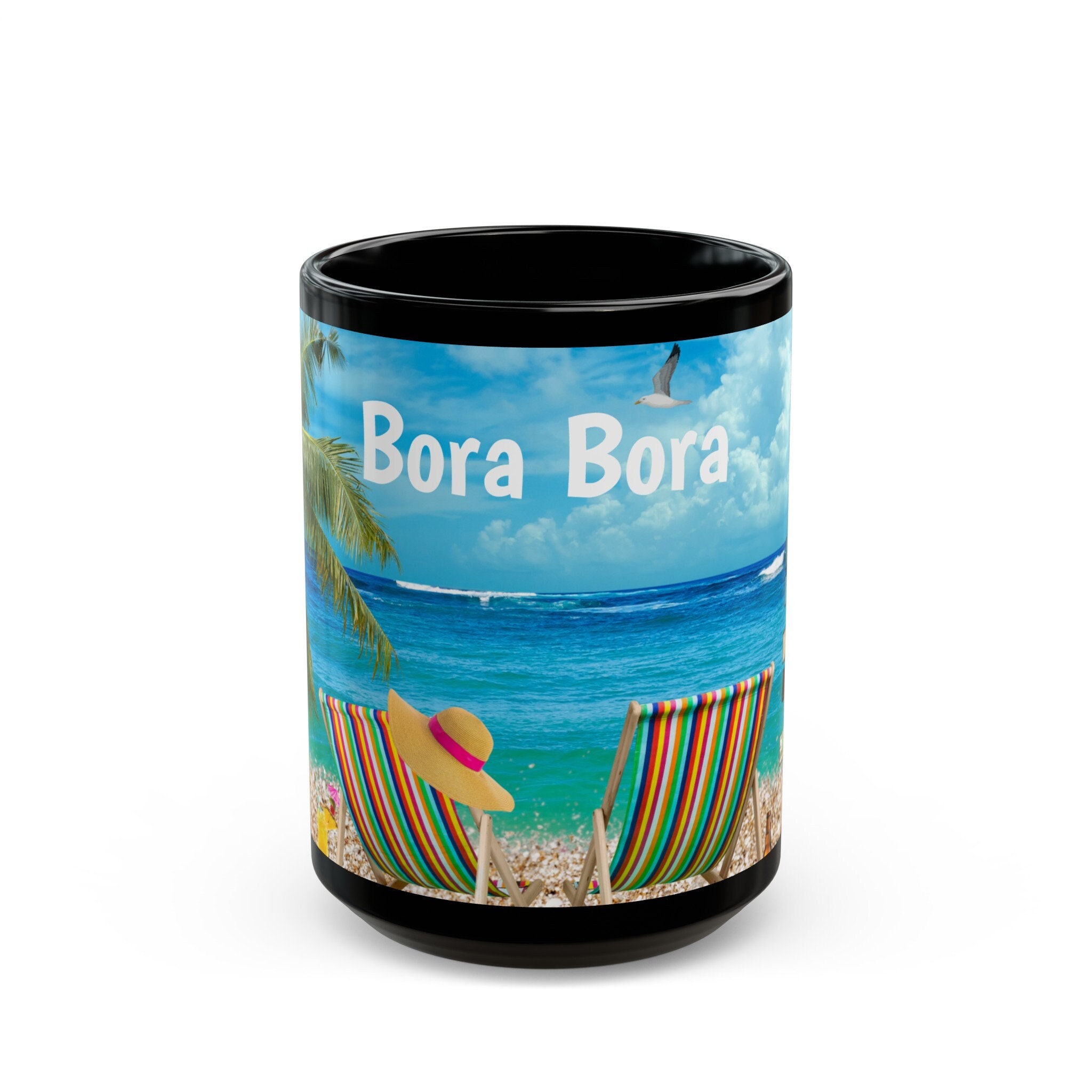 Bora Bora Coffee Cup, Nice Bora Bora Memento, Great Bora Bora Souvenir ...