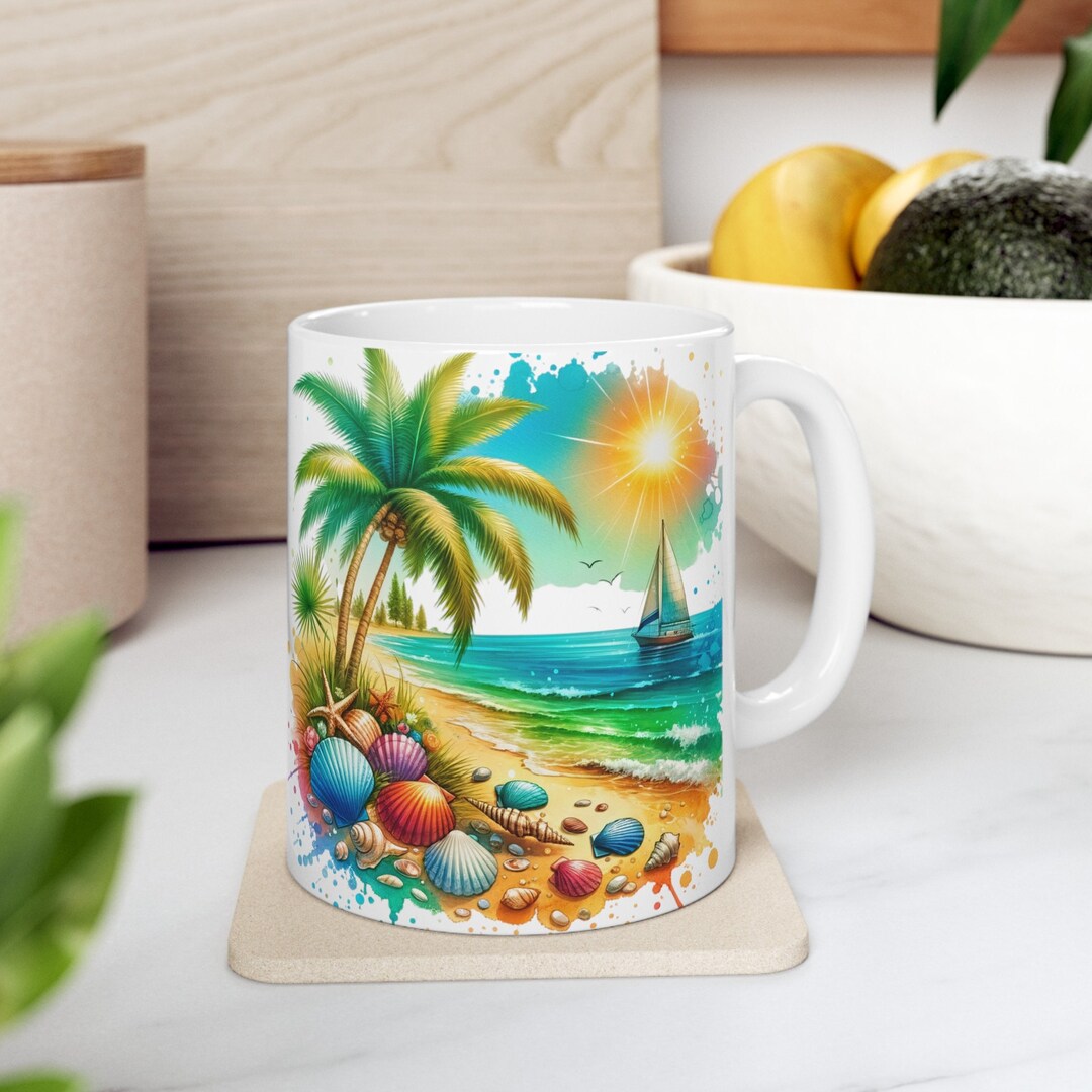 Turks and Caicos Coffee Cup, Turks and Caicos Memory, Great Turks ...