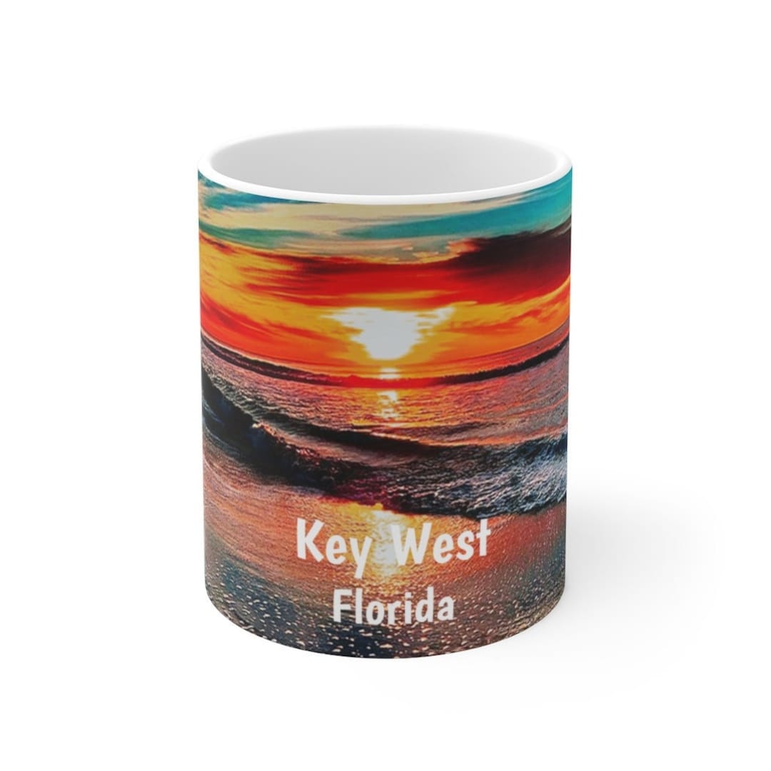 Key West Coffee Mug, Unique Key West Souvenir, Key West Memorabilia ...