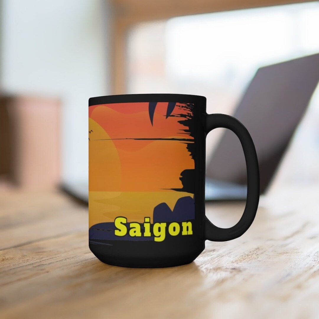 Saigon Coffee Mug, Unique Saigon Souvenir, Saigon Memorabilia, Saigon ...