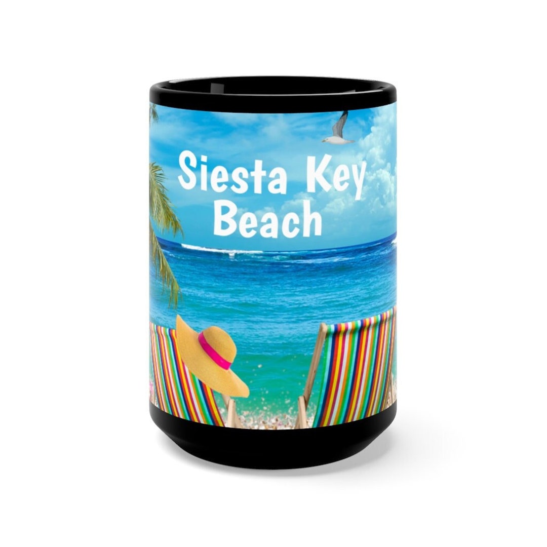 Siesta Key Beach Coffee Mugs, Unique Siesta Key Memorabilia, Nice ...