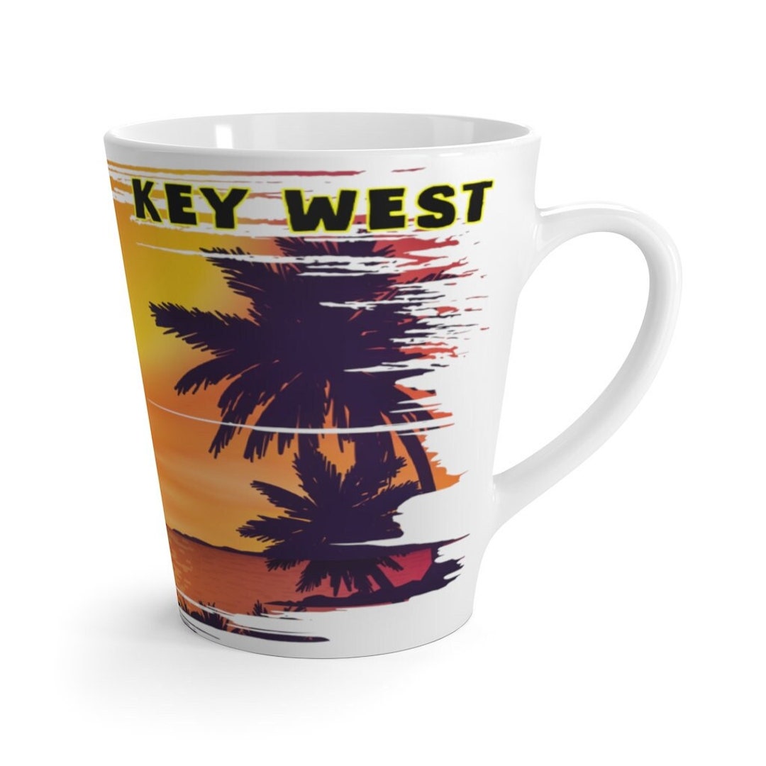 Key West Latte Cup, Unique Key West Souvenir, FREE SHIPPING, Key West ...