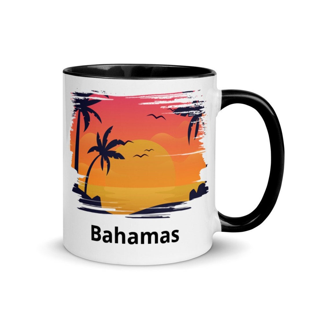 Bahamas Coffee Mug, Unique Bahamas Memorabilia, FREE SHIPPING, Bahamas ...